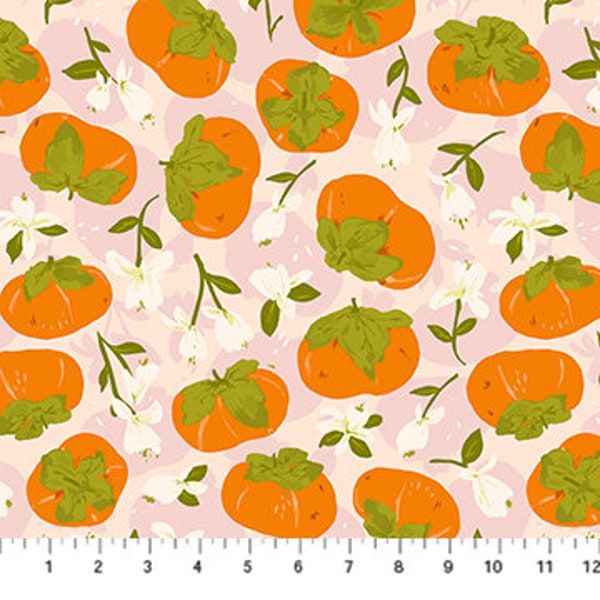 Persimmon Fabric - Etsy