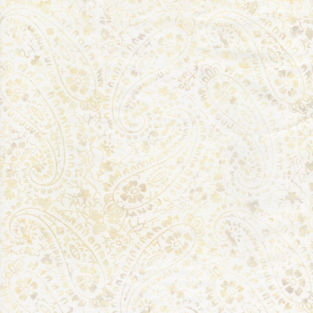 Liberty Cream Paisley by Timeless Treasures Sold by the Yard Cut ...