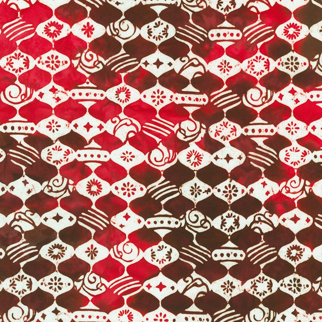 Colors of Christmas - Candy Cane Lattice - by Artisan Batiks for Robert ...