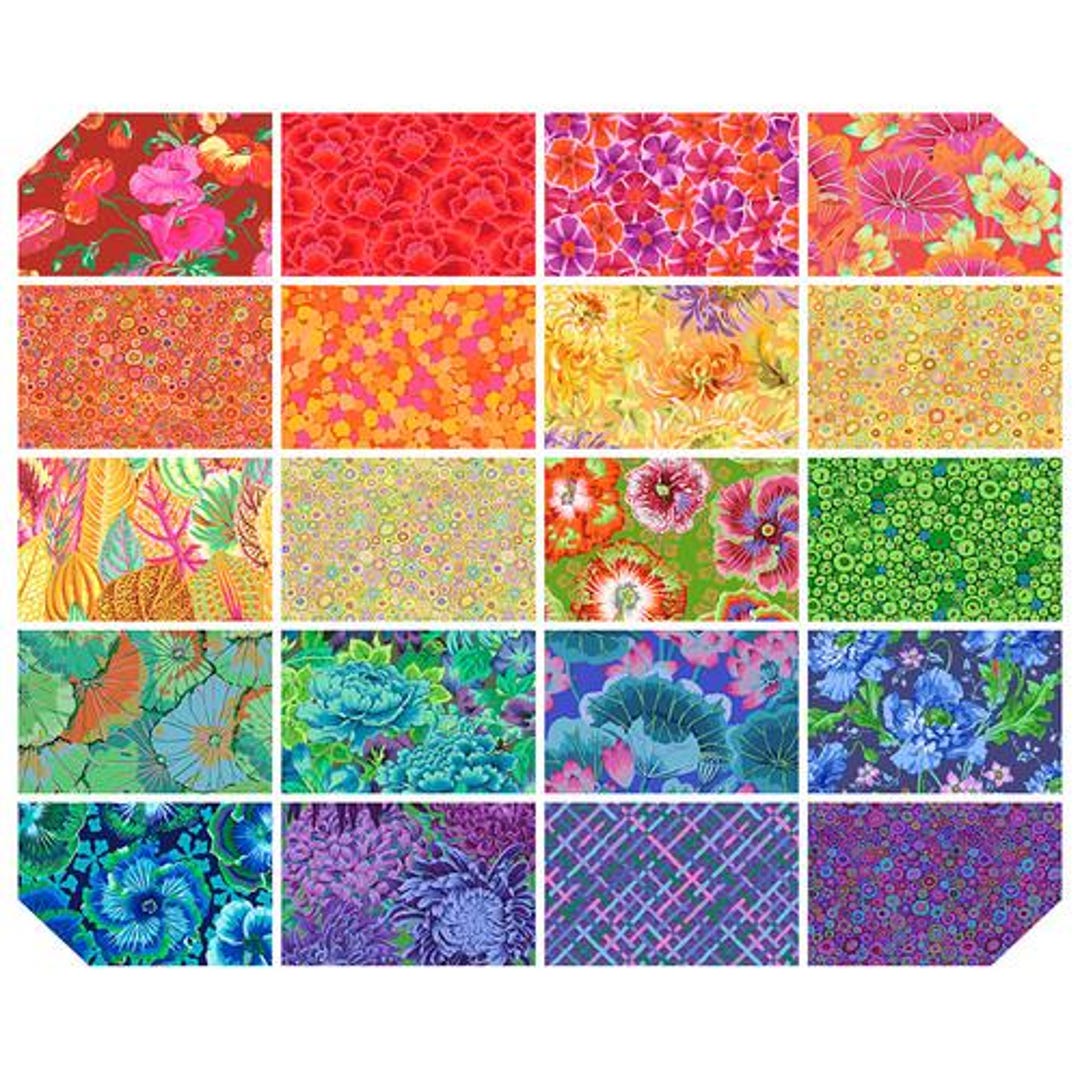 Kaffe Fassett Classics Plus - Spectrum Layer Cake 42pc/bundle - by ...