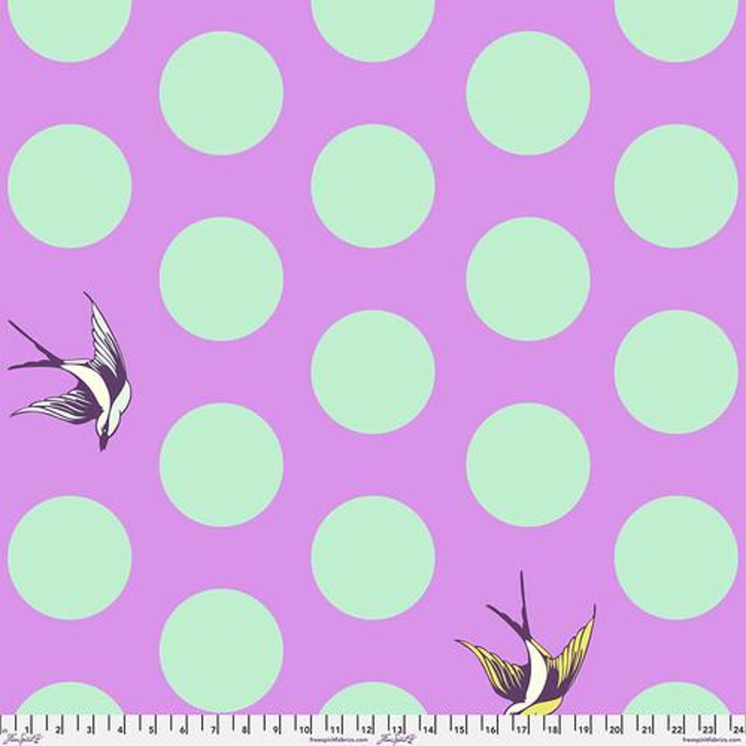 Tula Pink Quilt Back 108" - Blossom Free Fall - by Tula Pink for Free ...