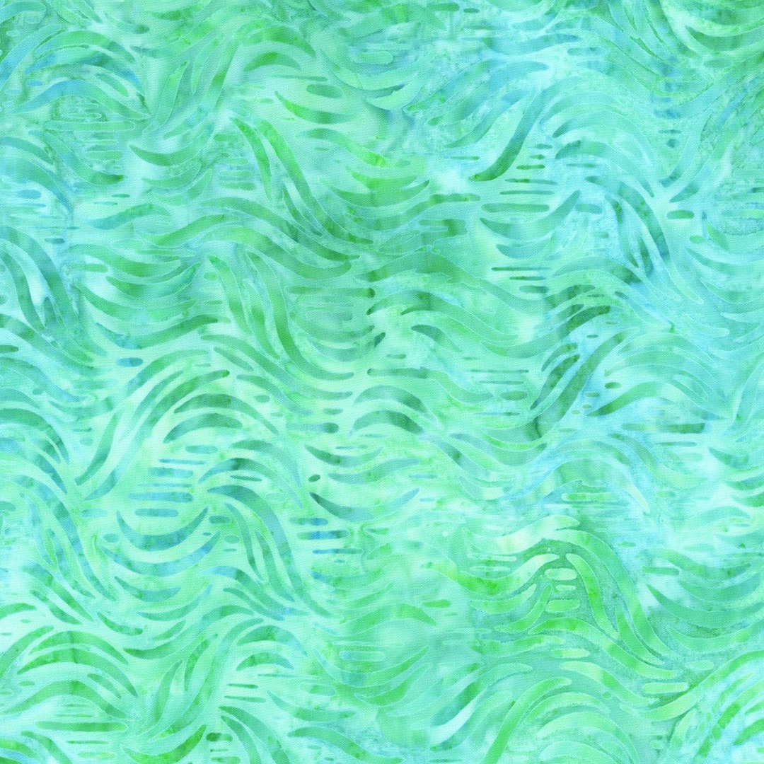 Artisan Batiks: Seashore Sea Glass Waves by Robert Kaufman Fabrics Sold ...