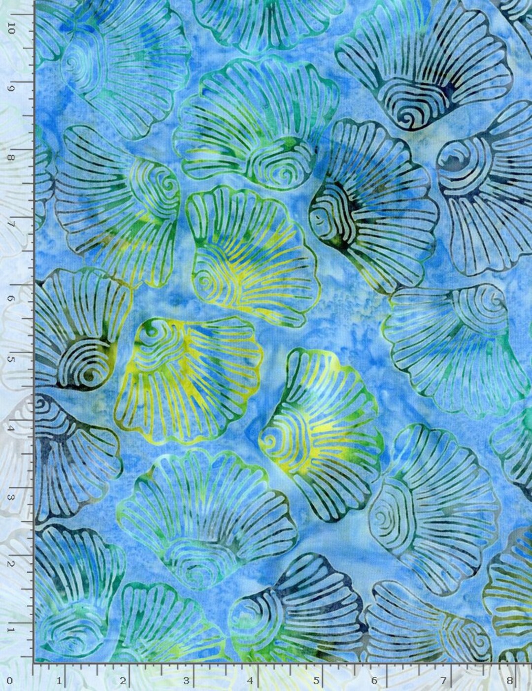 Tonga Scuba Batiks - Snorkel Shells - by Tonga Batiks for Timeless ...