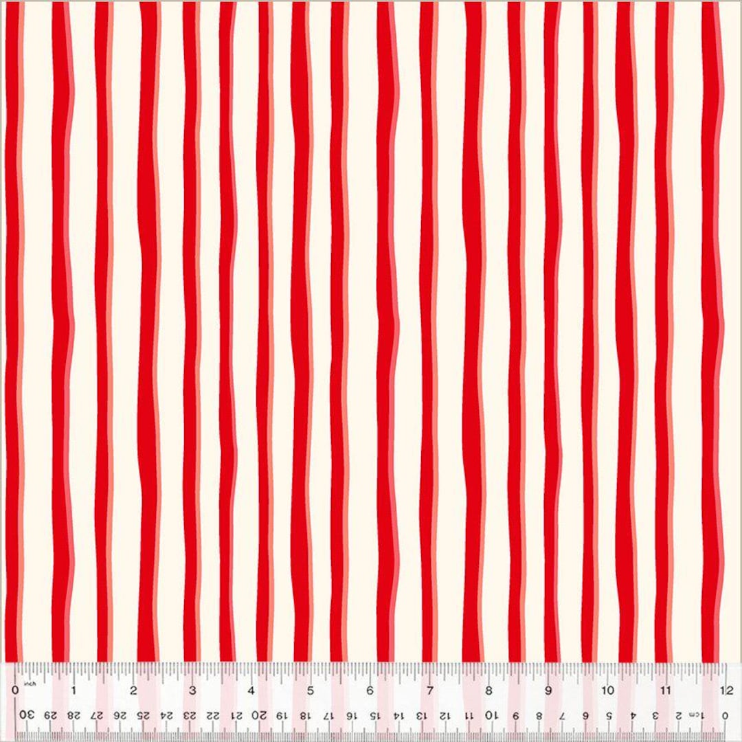 Cross Country - Red & White Stripes - by Tamara Kate for Windham ...