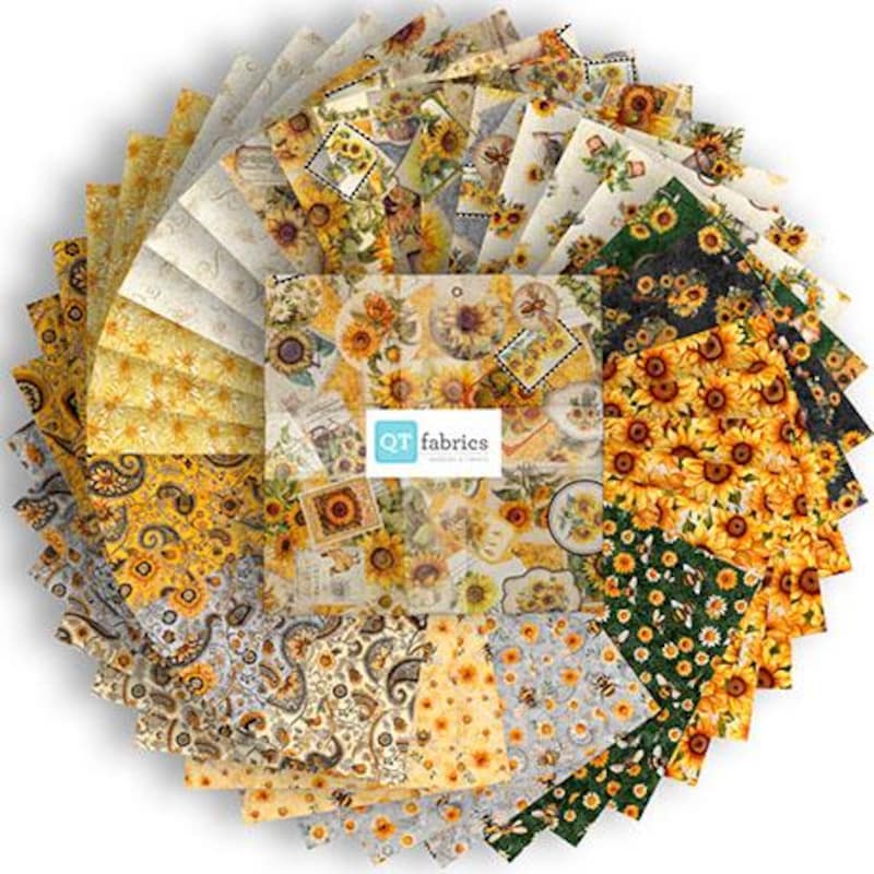 Sunflower Serenade Fabric - Etsy