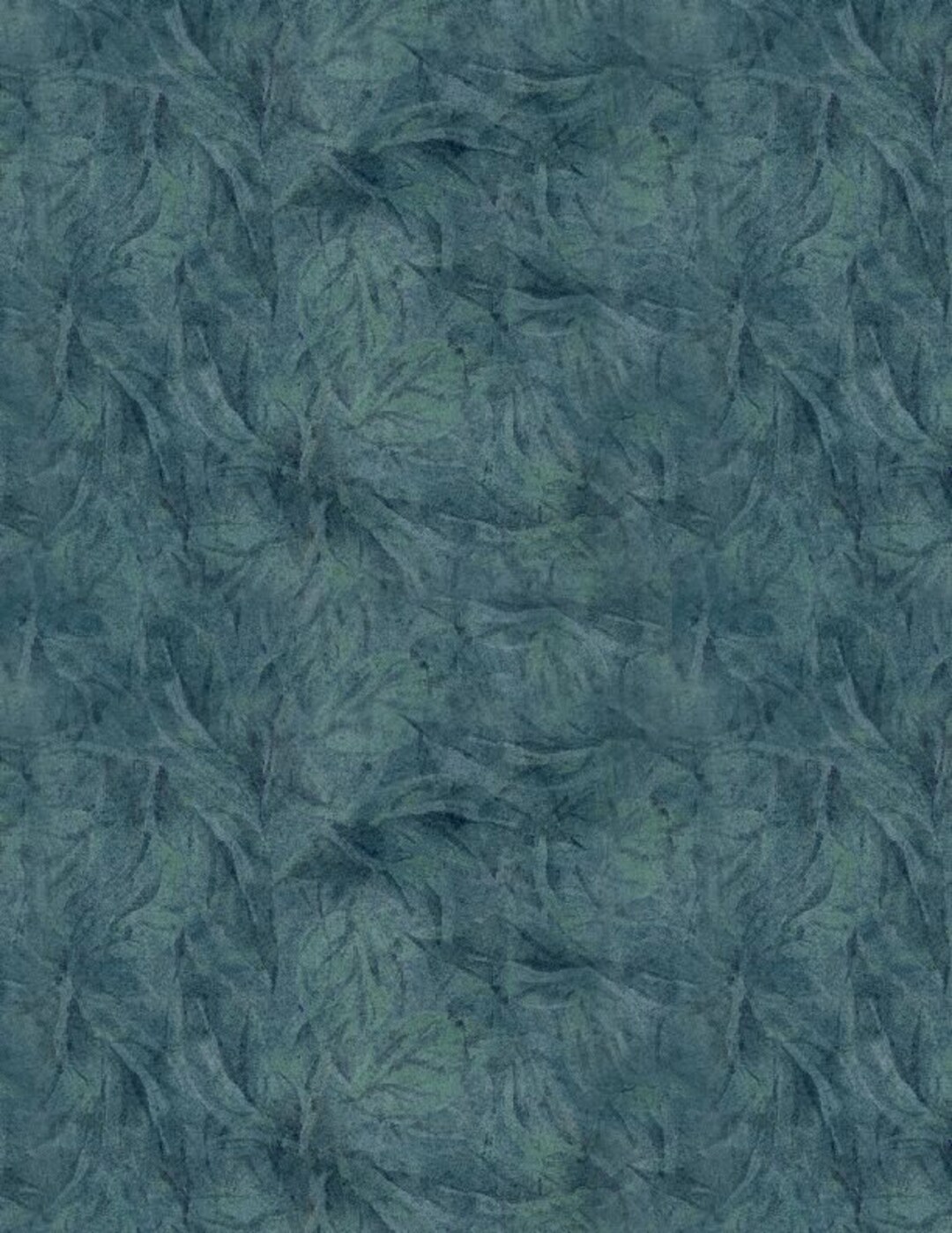 Garden Gate Roosters - Teal Feature Texture - by Susan Winget ...