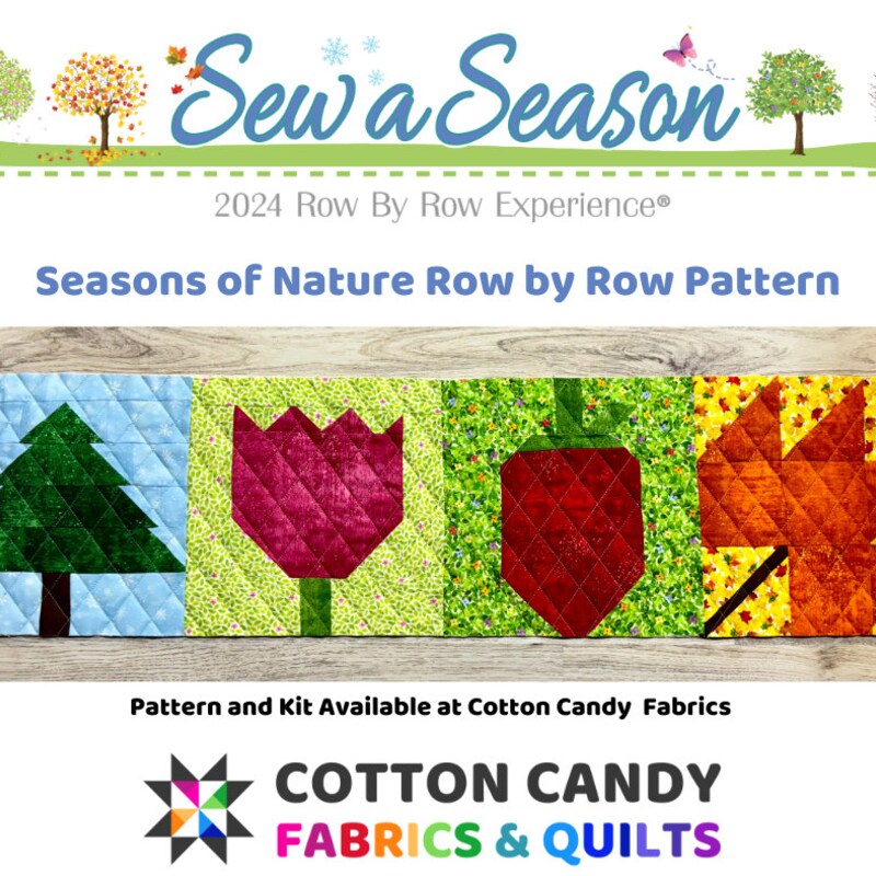 Rows by Row Quilt Pattern - Etsy