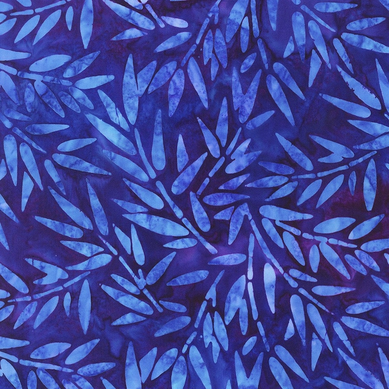 Indigo Batik Fabric - Etsy