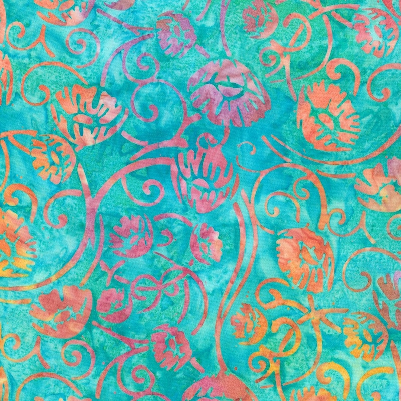 Turquoise Batik - Etsy