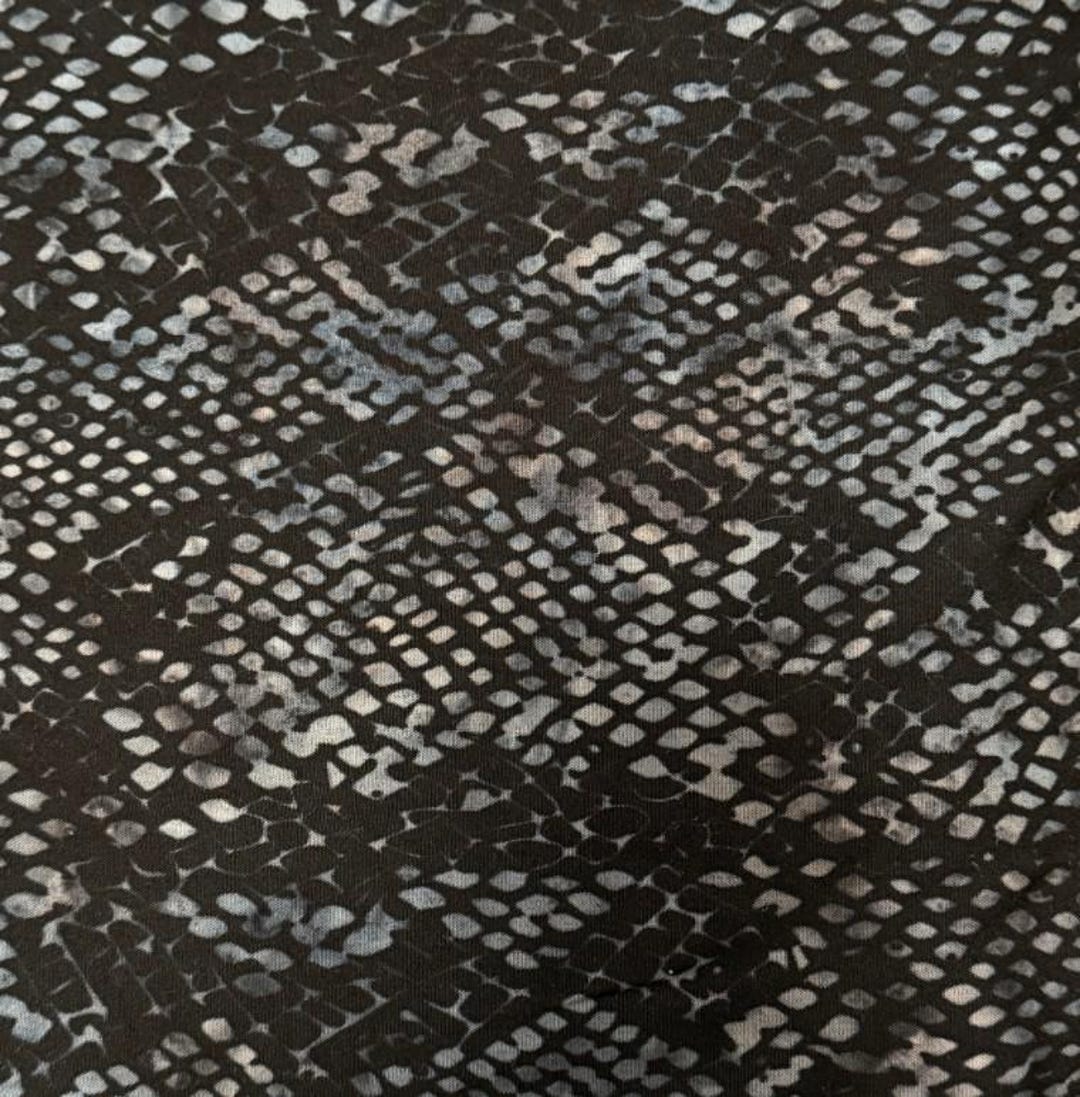 Silver Snake Rayon - Gray Snake - by Island Batik - Sold by the Yard ...