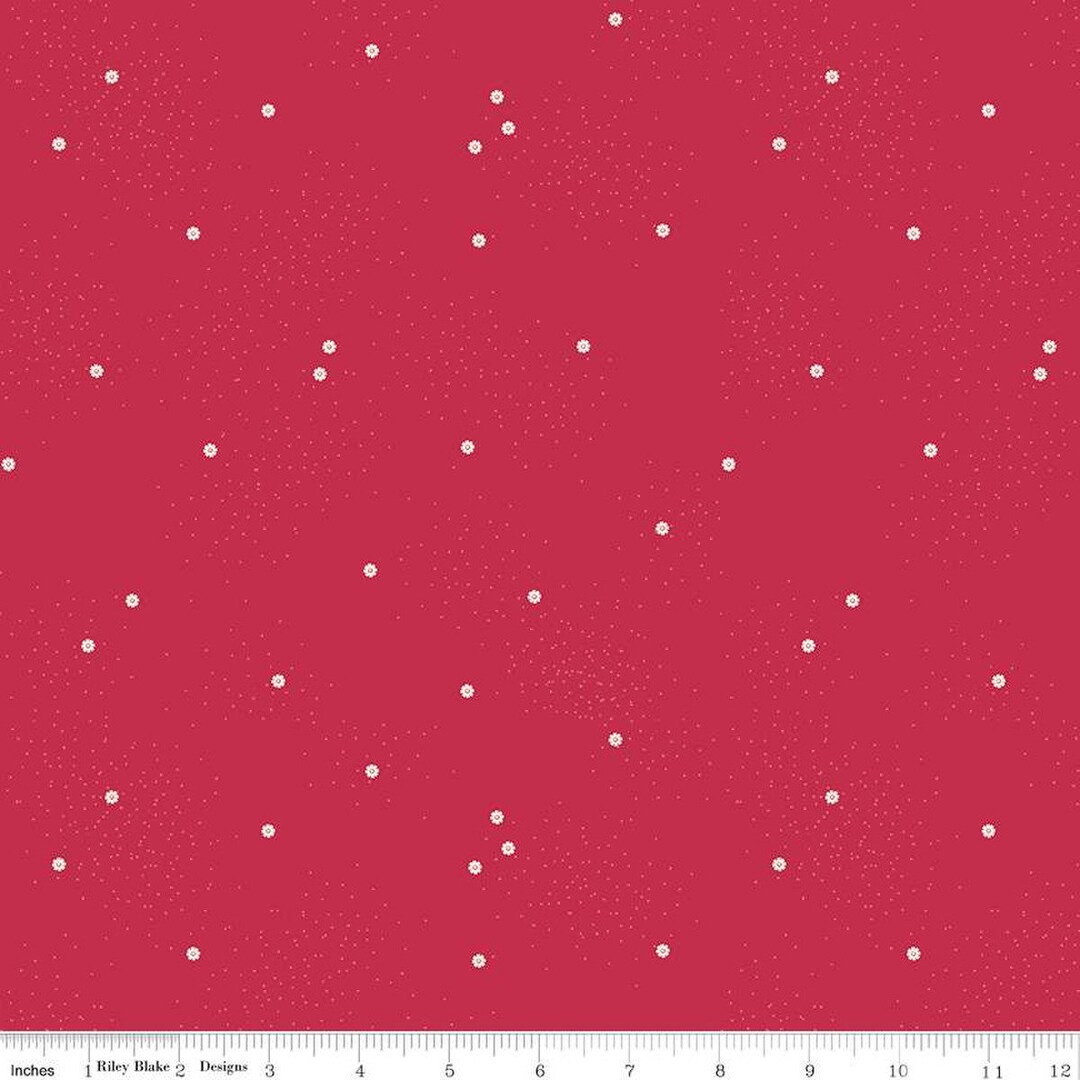 Dainty Daisy Jazzberry Daisy by Beverly Mccullough for Riley Blake ...