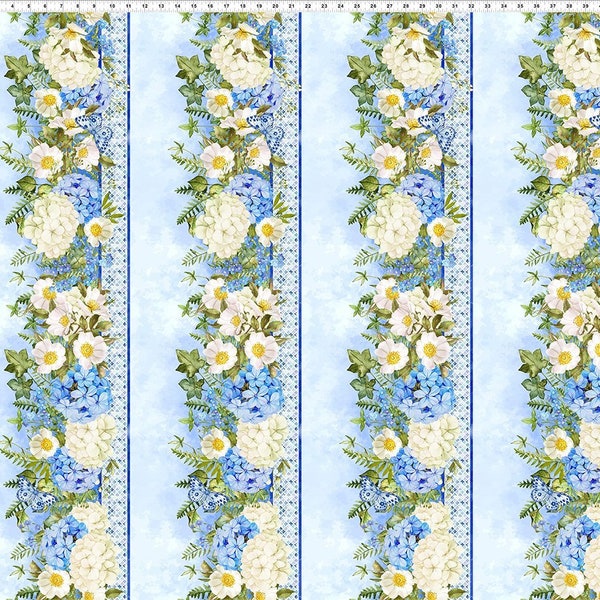 Periwinkle Spring Fabric - Etsy