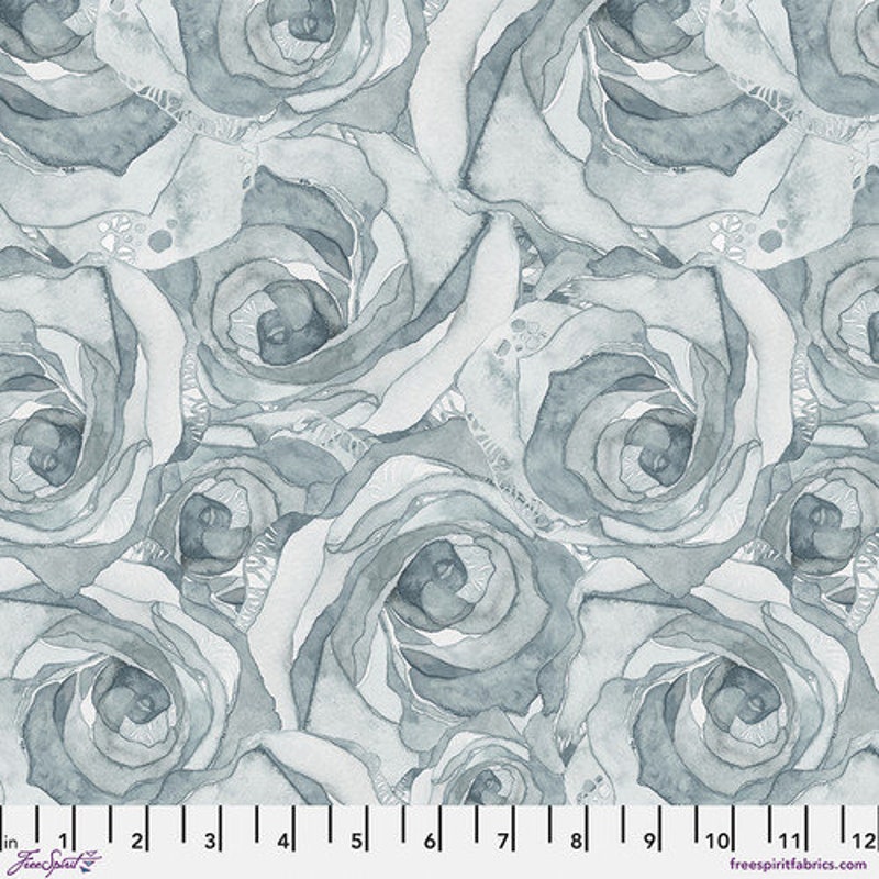 Rose Print Fabric - Etsy