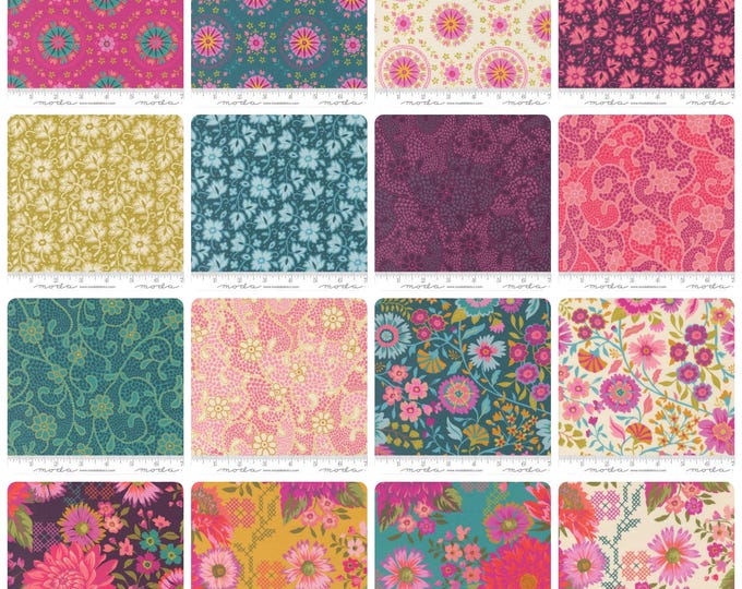 Parlor - Fat Quarter 27pc/bundle - by Crystal Manning for Moda Fabrics ...