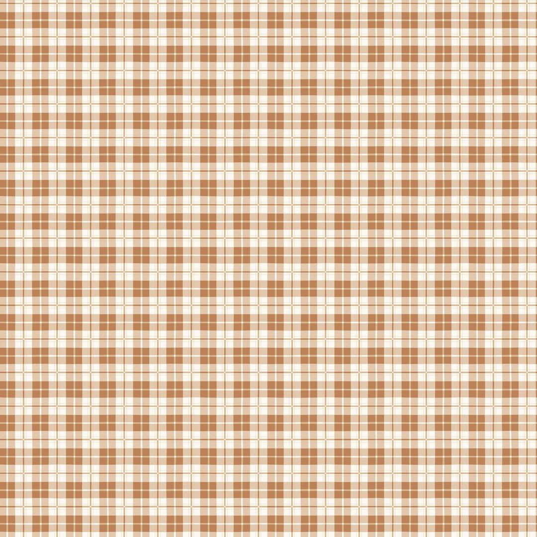 Snowfall - Rust Plaid - by Pippa Shaw for FIGO Fabrics - Sold by the ...