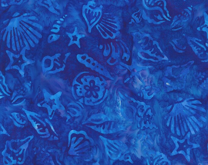 Artisan Batiks: Seashore Pacific Shell Toss by Robert Kaufman Fabrics ...
