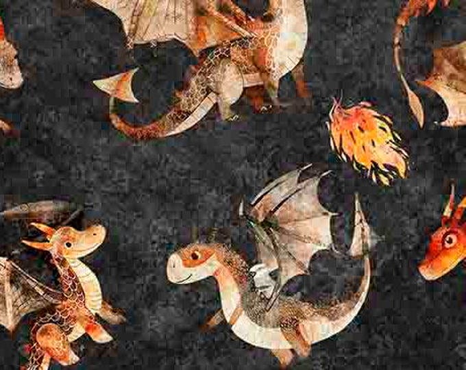 Dragon Dreams - Charcoal Dragons - by Morris Creative Group for QT ...