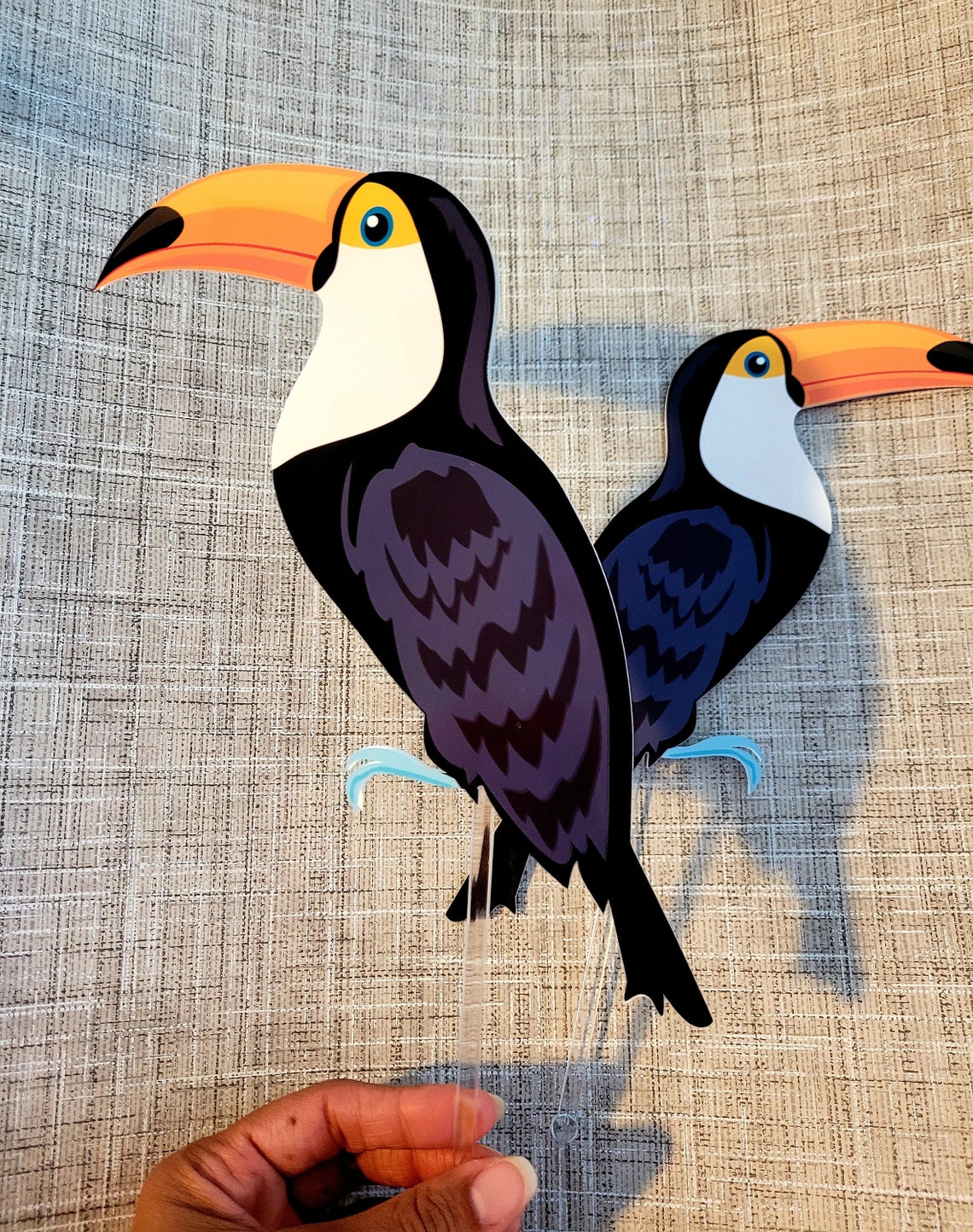 Toucan Bird Centerpieces Toucan Bird Decor Tropical Party | Etsy