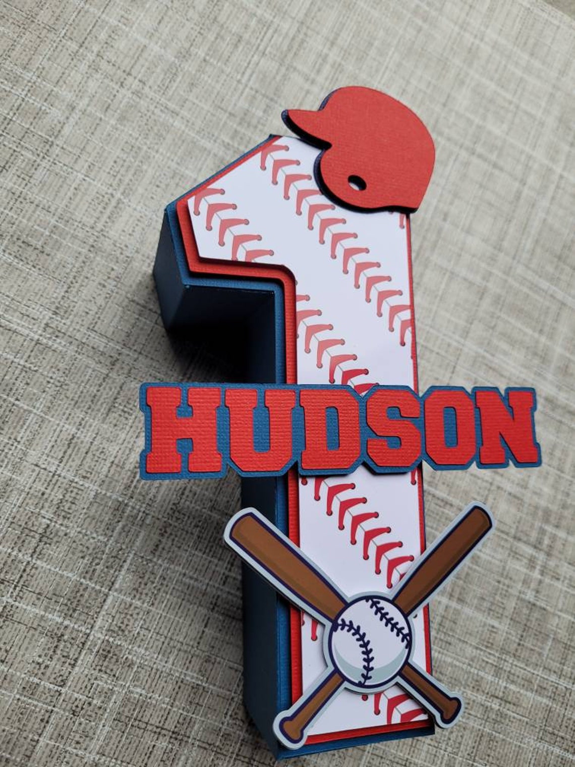 Rookie of the Year ONE 3D Letters paper Letters/no Wood | Etsy