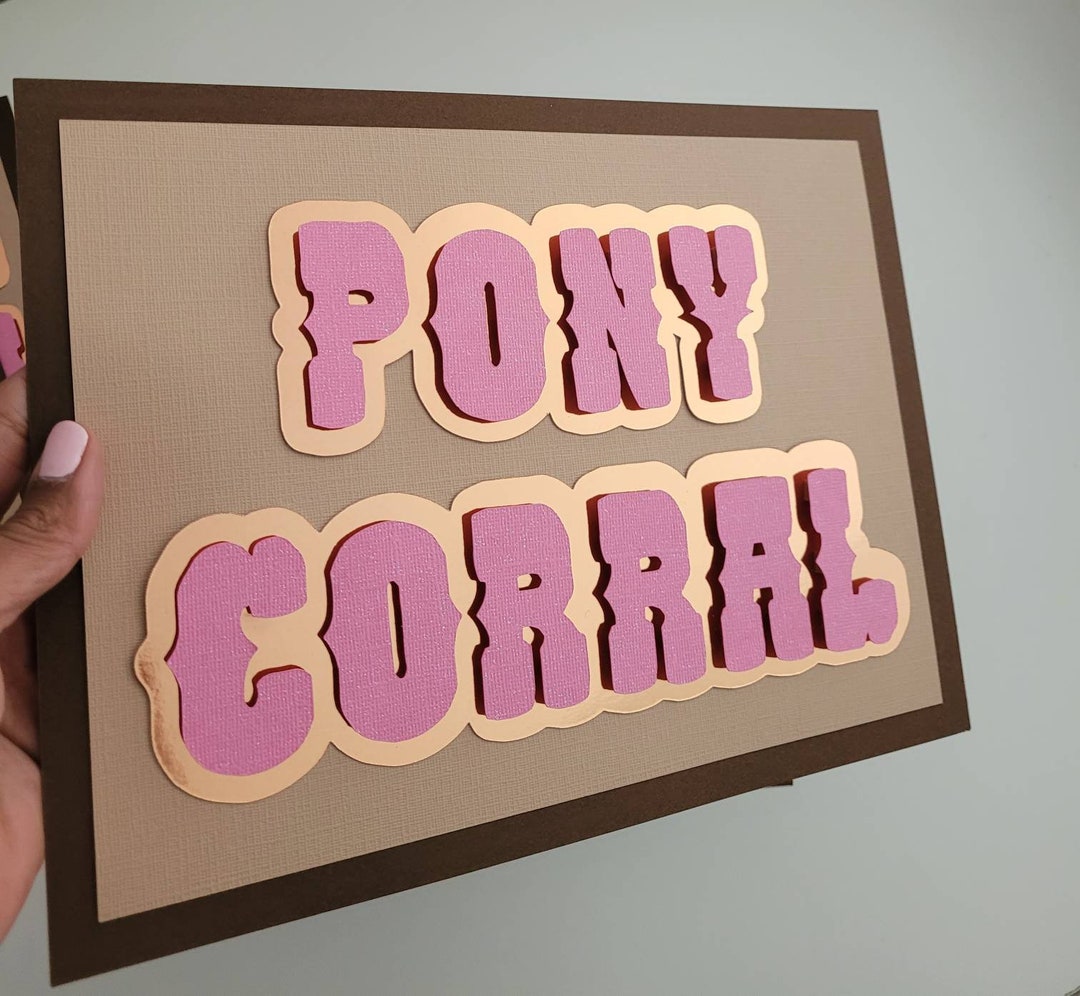 Pink Vintage Cowgirl Party Signs | Grazing Station Sign Cowgirl ...