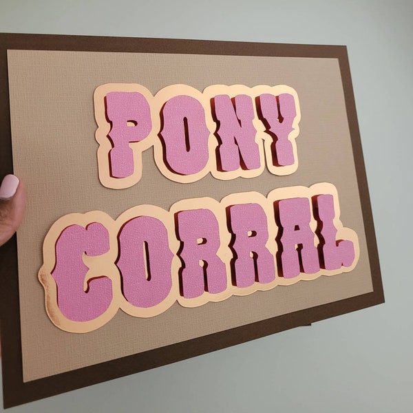 Pink Rodeo Theme Table Decor - Etsy