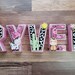 Rodeo 3D Name Paper Letters Rodeo Cowgirl Farm Paper Letters no Wood ...