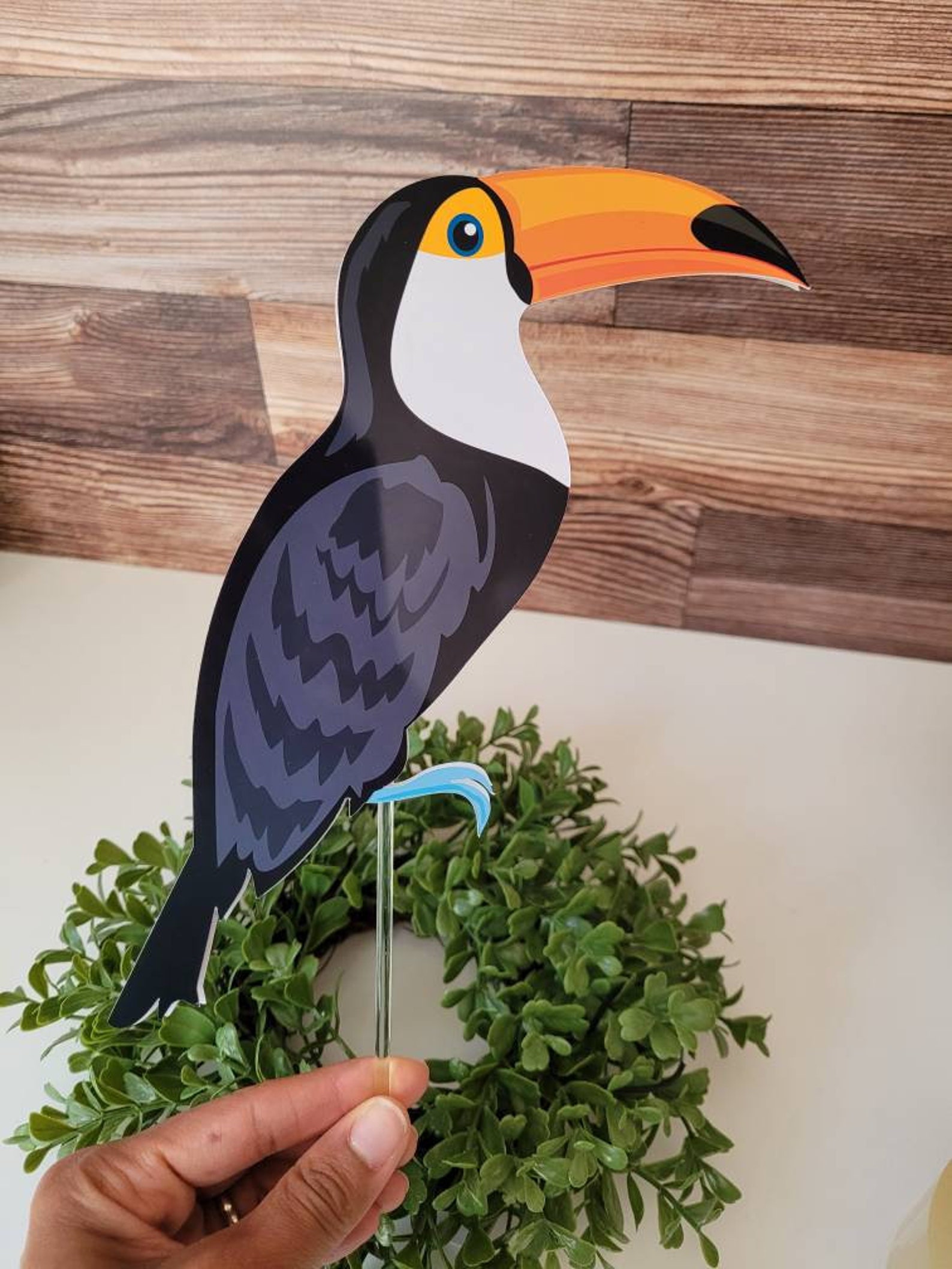 Toucan Bird Centerpieces Toucan Bird Decor Tropical Party - Etsy