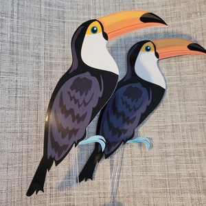 Toucan Bird Centerpieces Toucan Bird Decor Tropical Party | Etsy