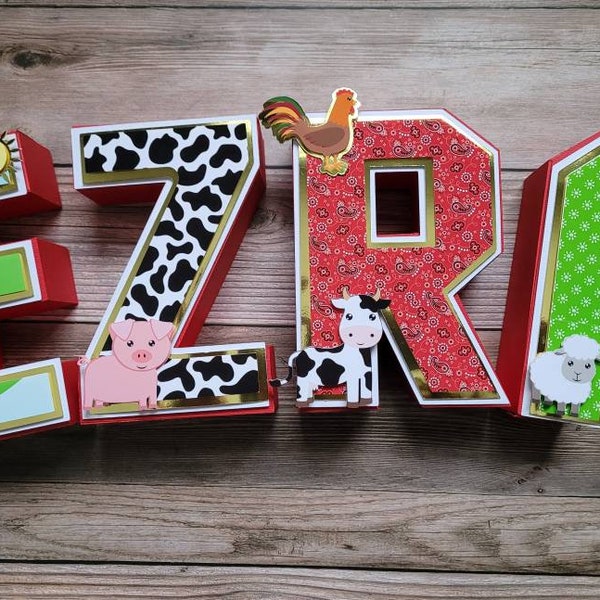 Barn Wood Letters - Etsy