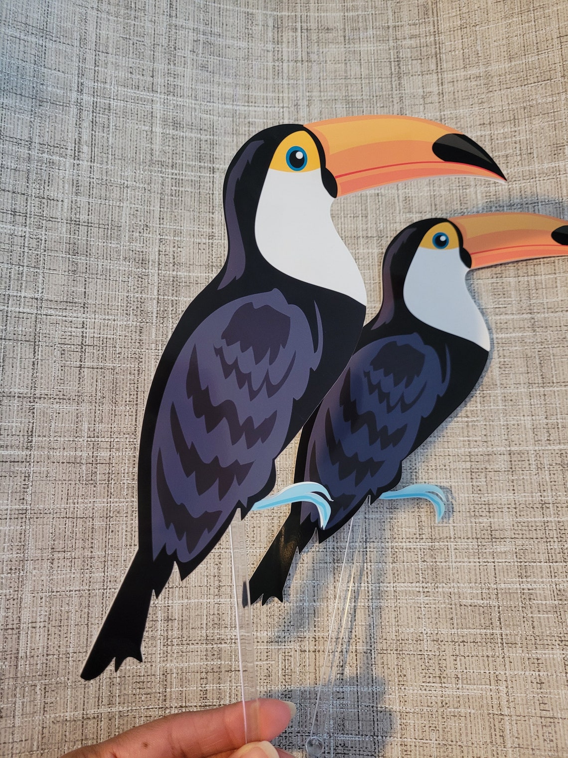 Toucan Bird Centerpieces Toucan Bird Decor Tropical Party | Etsy