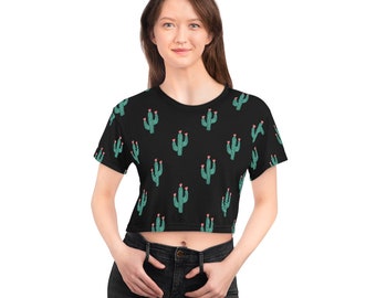 Cactus Crop Top - Etsy