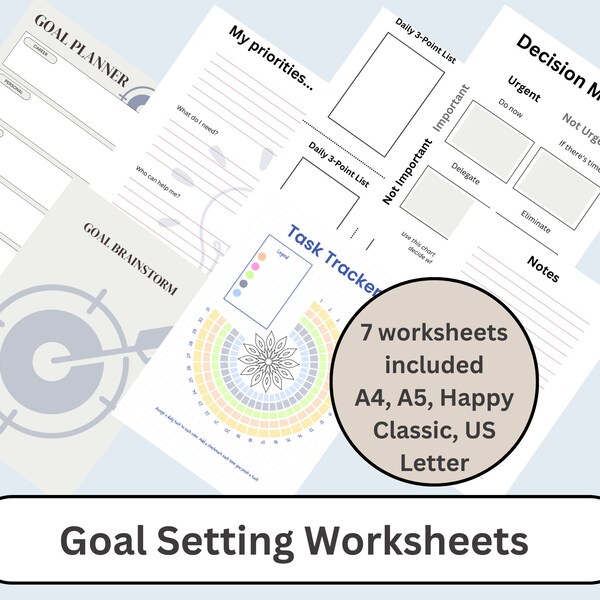 Goal Tracking Bulletin Board - Etsy