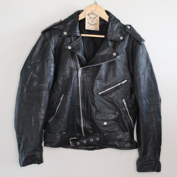 Lewis Leather Jacket - Etsy UK