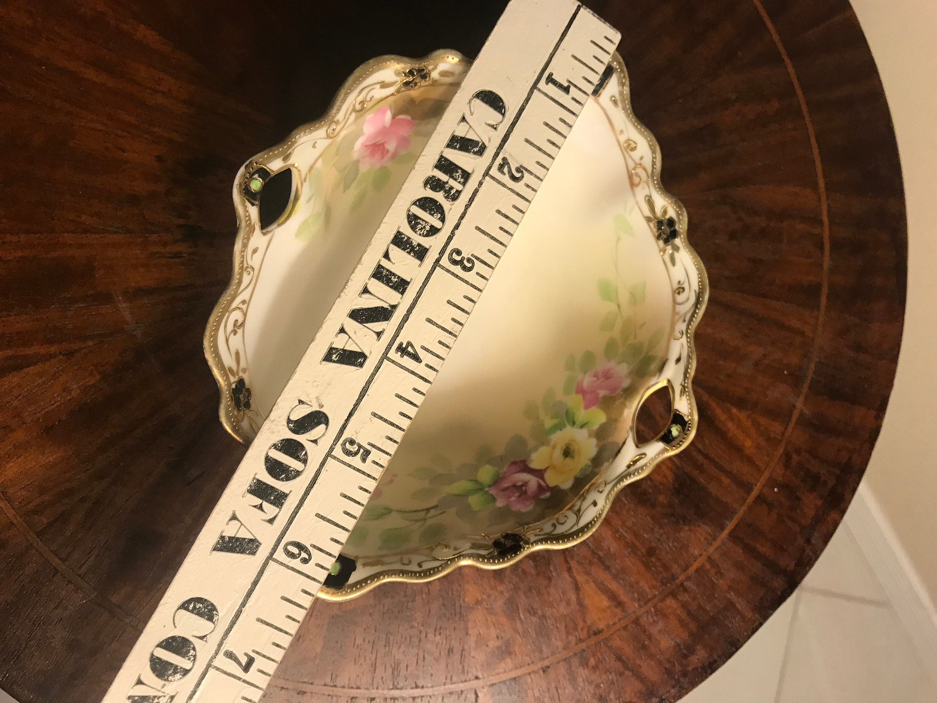 Nippon Hand-painted Dish - Etsy