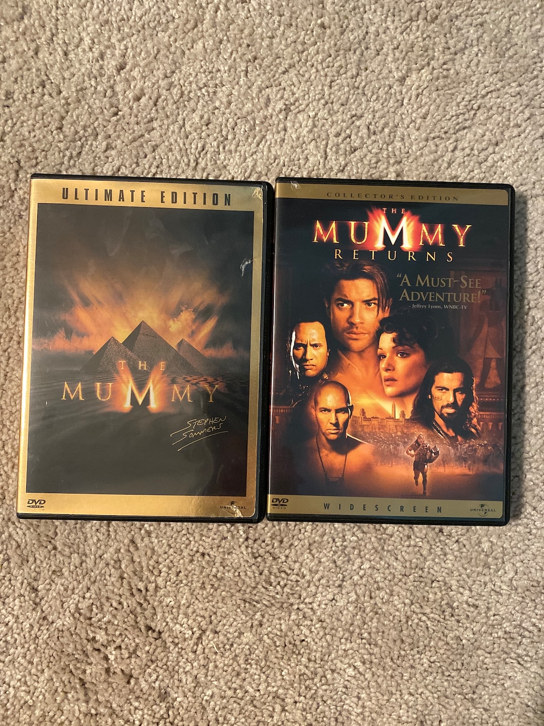 The Mummy and the Mummy Returns Dvds - Etsy