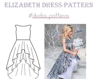 Flower girl pattern | Etsy