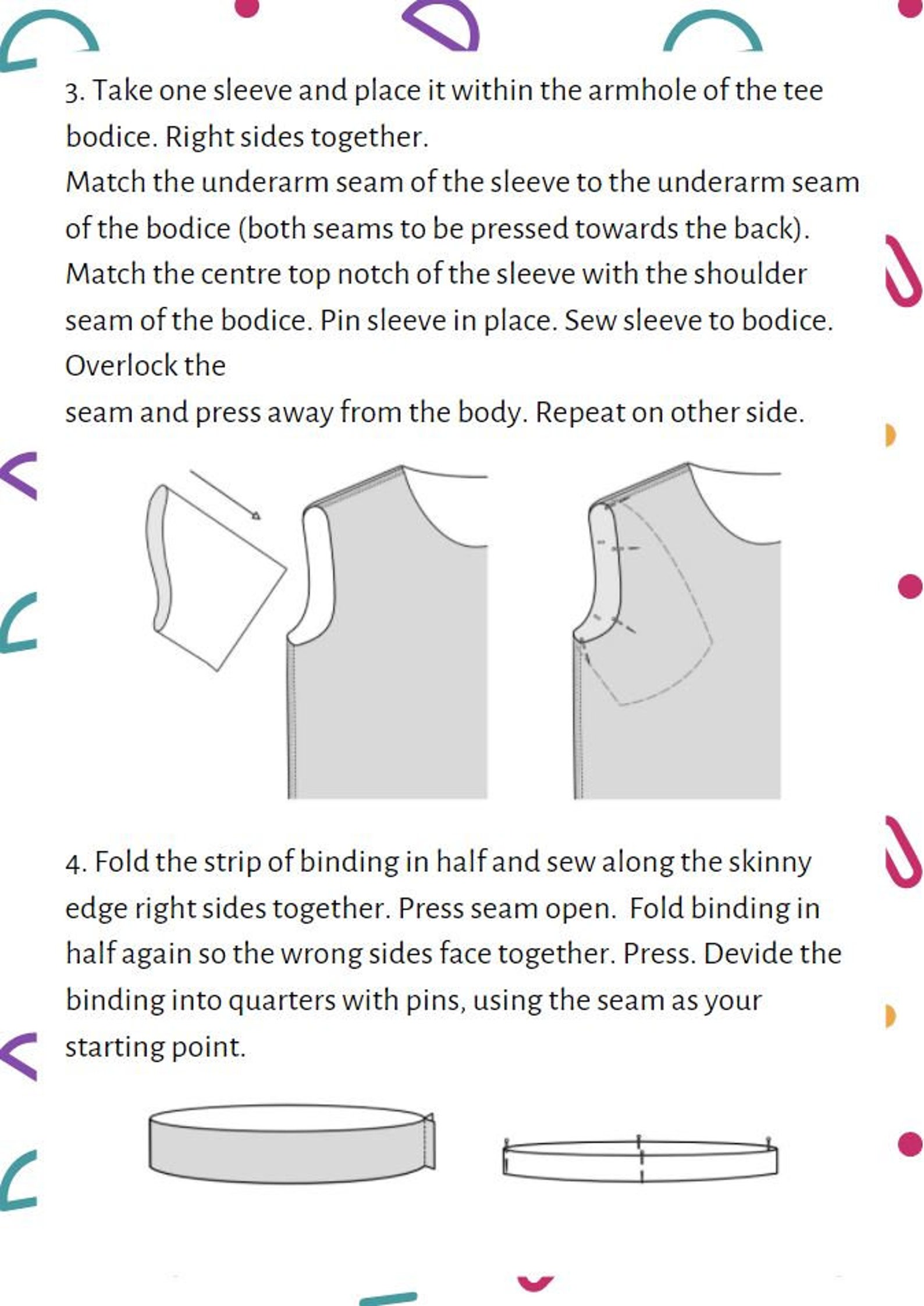Oversized T-shirt Big Sizes M-2XL | PDF Sewing Pattern | Women's ...