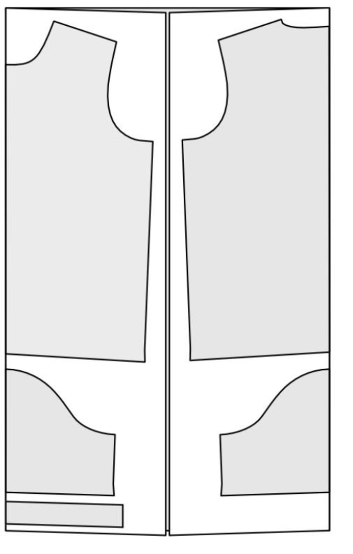 Oversized T-shirt Big Sizes 42-50 PDF Sewing Pattern - Etsy