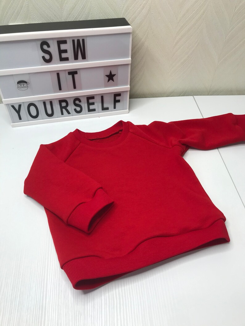Infant's Sweatshirt PDF Sewing Pattern Kids Sweatshirt - Etsy