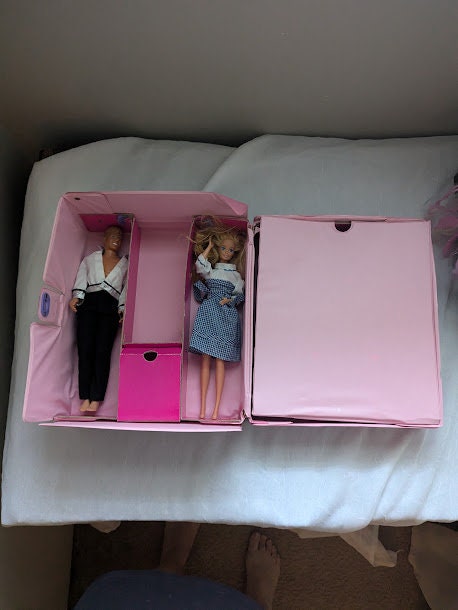 1989 Mattel Barbie Doll Fashion Vinyl Case - Etsy