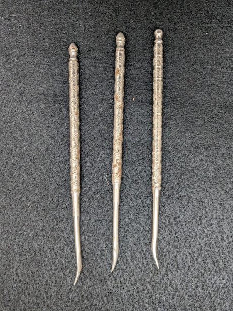 Vintage HMQ Nutcracker and 3 Nut Picks - Etsy