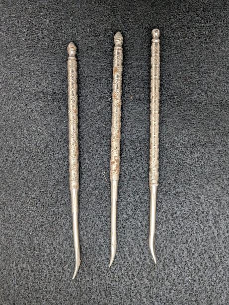 Vintage HMQ Nutcracker and 3 Nut Picks - Etsy