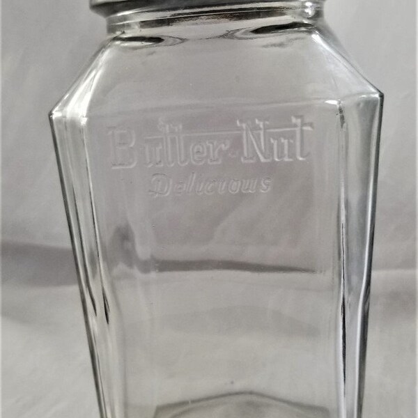 Vintage Coffee Jar - Etsy