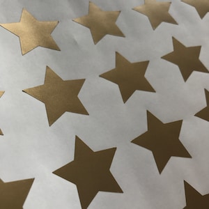 100 Star Shaped Vinyl Decal Stickers 1-5cm Sizes - Etsy