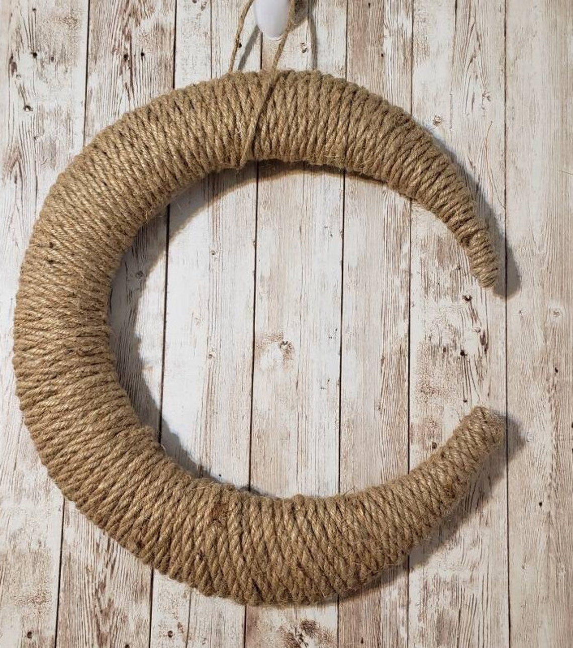 Crescent Moon Wreath Rope Wreath Rope Moon Diy Wreath - Etsy