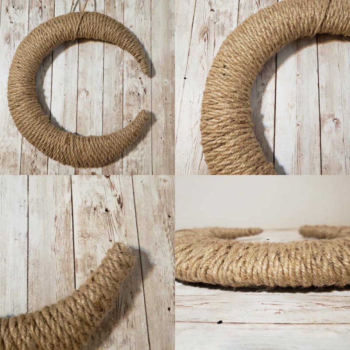 Crescent Moon Wreath Rope Wreath Rope Moon Diy Wreath - Etsy