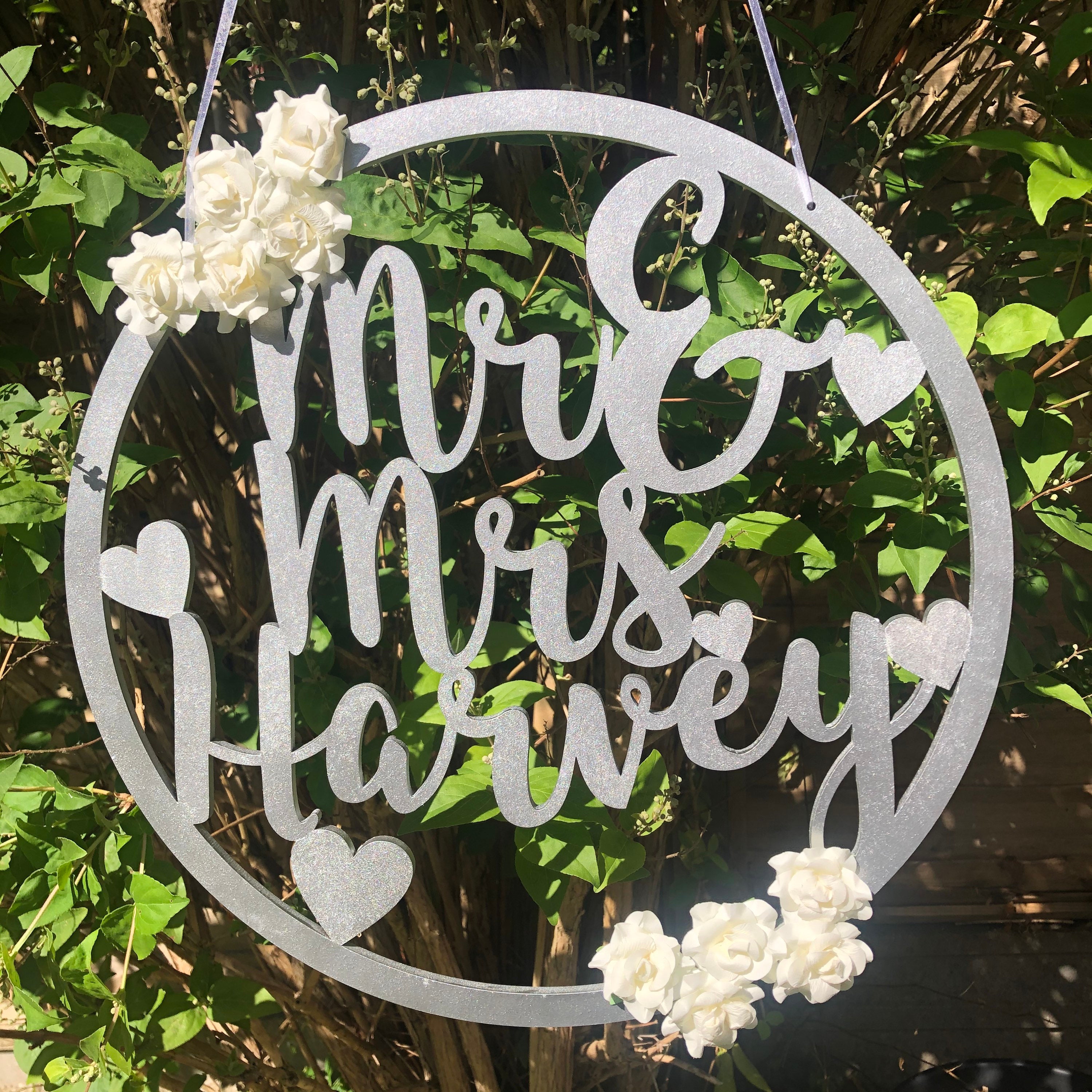 Wedding sign / personalised wedding sign | Etsy