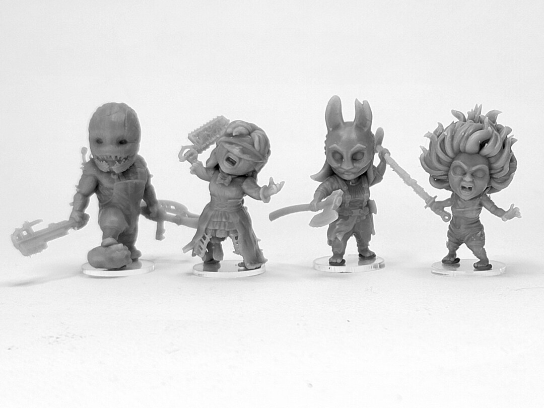 Chibi - DBD Killers Set 1 - 3d Printed Miniatures - Etsy