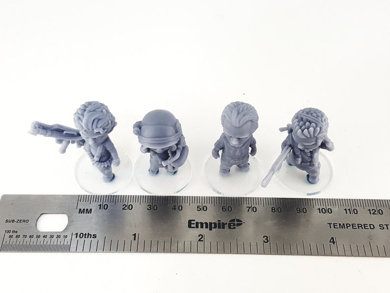 Chibi USMC Set 1 3d Printed Miniatures - Etsy