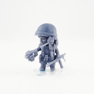 Chibi - USMC Set 3 - 3d Printed Miniatures - Etsy